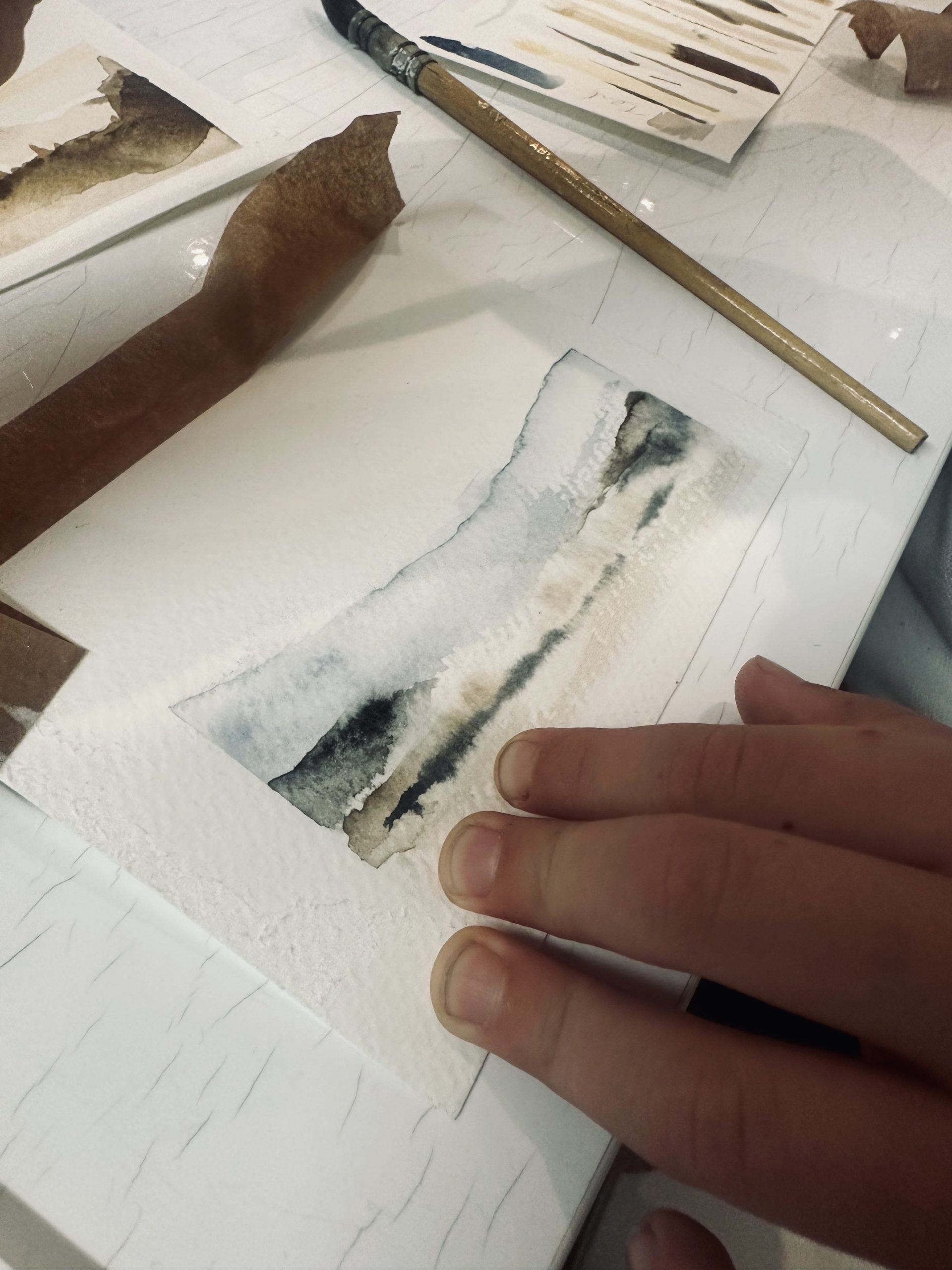 Watercolour painting class for adults & child - Tuesday 6th February 3 ...